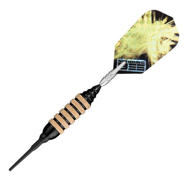 Spinning Bees Soft Tip Dart - #1 - Black - Horizon Darts